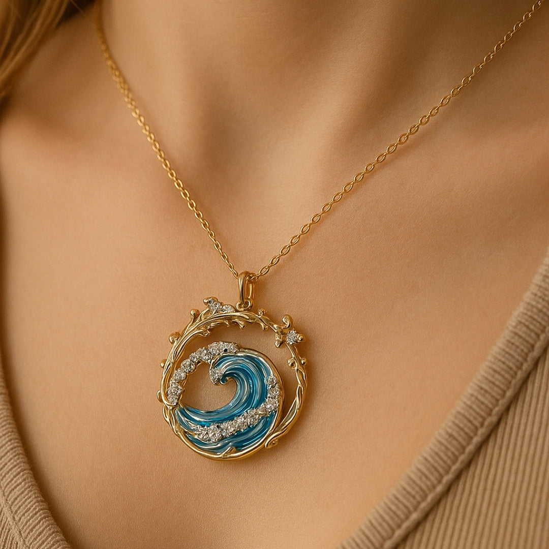 Ocean's Oath Necklace – Sophie Gems